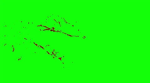 Blood Splatter Green Screen Stock Video Footage | Royalty Free Blood ...