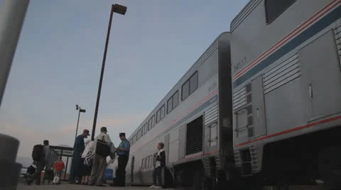 Amtrack Sunset Train Stock Videos – Royalty-Free HD & 4K Videos