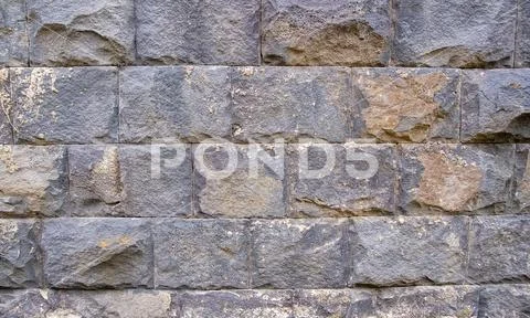 Photograph: Hd stone wall texture, stone wall background #158052452