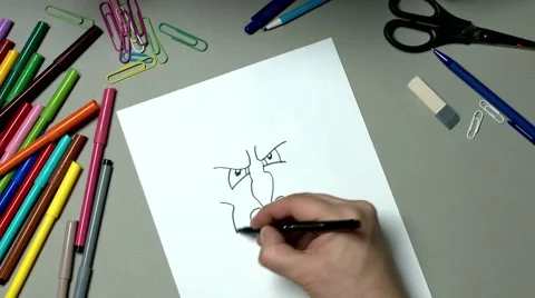 Dragon Head Drawing Stock Videos – Royalty-Free HD & 4K Videos