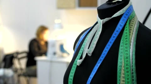 Sewing Mannequin Body Stock Video Footage | Royalty Free Sewing ...