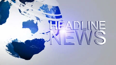 Headline News Animation | Stock Video | Pond5