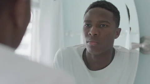 Headshot of Lost Young Man with Short Ha... | Stock Video | Pond5