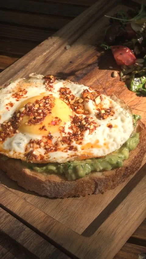 Healthy food with beautiful sunlight, go... | Stock Video | Pond5