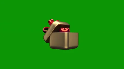 Gift Box Open Green Screen Stock Videos – Royalty-Free HD & 4K Videos