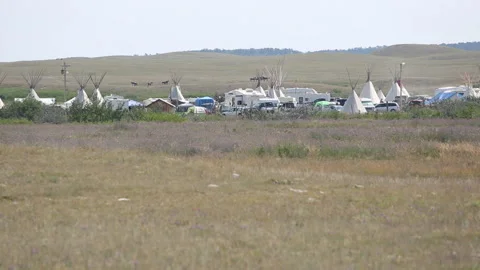 Heart Butte, Montana on the Blackfeet In... | Stock Video | Pond5