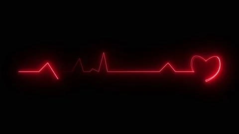 Heart Curve With Love Hearts, Alpha Chan... | Stock Video | Pond5