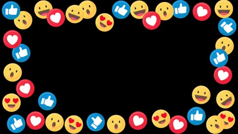 Emoticons Frame Stock Videos – Royalty-Free HD & 4K Videos