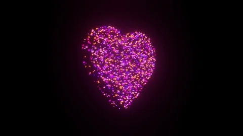 Particle Heart Stock Video Footage | Royalty Free Particle Heart Videos ...