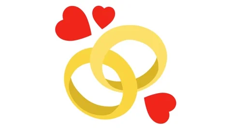 Heart or Love with Ring Animation 4k vid... | Stock Video | Pond5