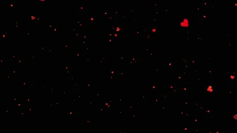 HEART particle overlay ,Valentine HEART ... | Stock Video | Pond5