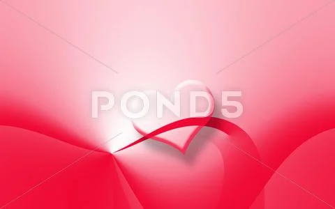Heart red background: Vector Graphic Illustration #20479617
