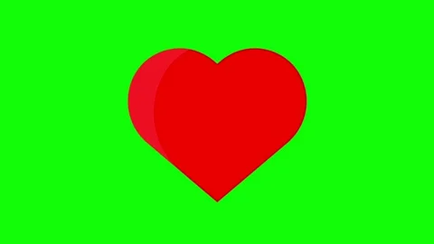 Heart shapes looping animation in beep f... | Stock Video | Pond5