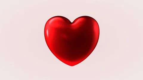 Heart Symbol 3d Animation | Stock Video | Pond5