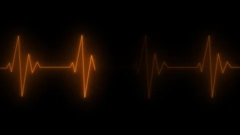 Heartbeat Monitor Animated Video, Heartb... | Stock Video | Pond5