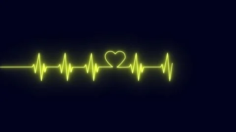 Ekg Animation Heartbeat Stock Video Footage | Royalty Free Ekg ...