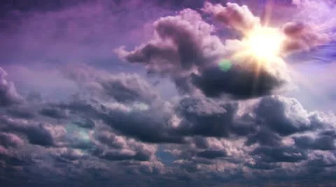 Sun In The Sky Stock Video Footage | Royalty Free Sun In The Sky Videos ...