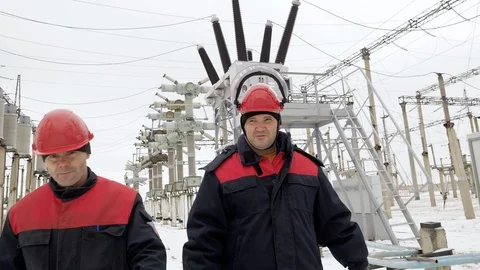 Power Plant Workers Stock Video Footage | Royalty Free Power Plant ...