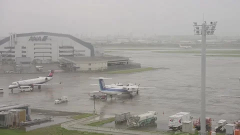 Heavy Rain and Poor Weather Conditions o... | Stock Video | Pond5