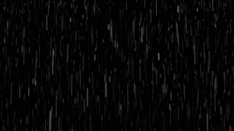 Heavy rain animation on black background... | Stock Video | Pond5