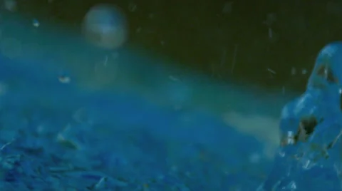 Heavy rain fall around the globe, Southe... | Stock Video | Pond5