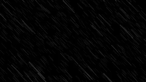 Heavy rain falling with alpha channel, l... | Stock Video | Pond5