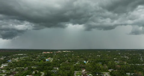 Rain Suburbs Stock Footage ~ Royalty Free Stock Videos | Pond5