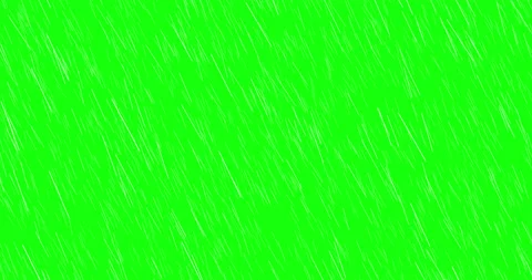Heavy rain, green screen | Stock Video | Pond5