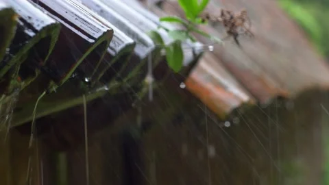 Rain Hitting House Stock Videos – Royalty-Free HD & 4K Videos