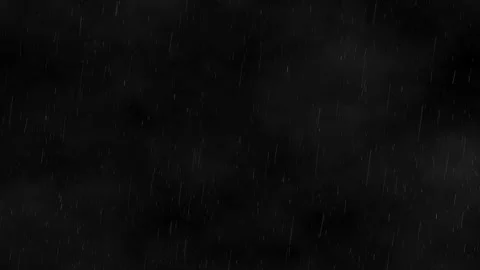 Heavy rain wall falling in front of the ... | Stock Video | Pond5