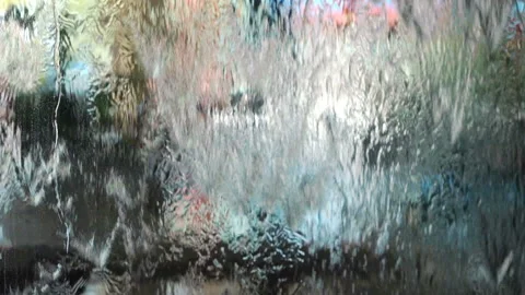 Rain Window Crystal Stock Footage ~ Royalty Free Stock Videos | Pond5