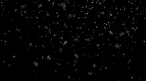 Heavy Snow Loop Alpha Channel 4K Resolut... | Stock Video | Pond5