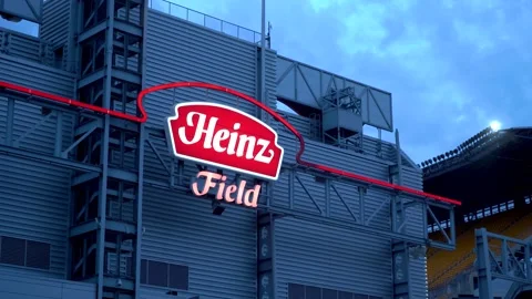Heinz Field football stadium, Pittsburgh... | Stock Video | Pond5