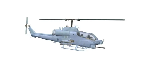 Helicopter flying animation loop isolate... | Stock Video | Pond5