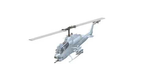 Helicopter flying animation loop isolate... | Stock Video | Pond5