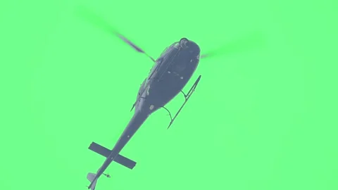 Helicopter Green Screen Stock Video Footage | Royalty Free Helicopter ...