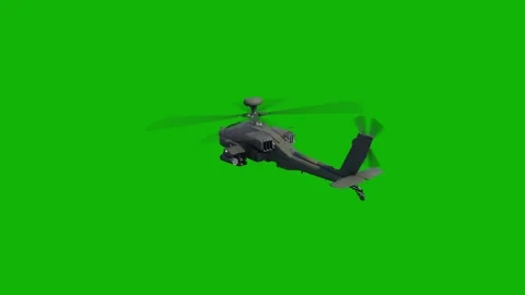 Green Screen Helicopter Stock Video Footage | Royalty Free Green Screen ...