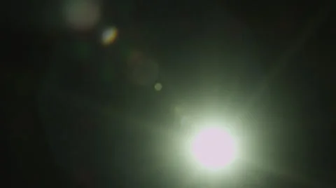 Helios 58 lens flare from top | Stock Video | Pond5