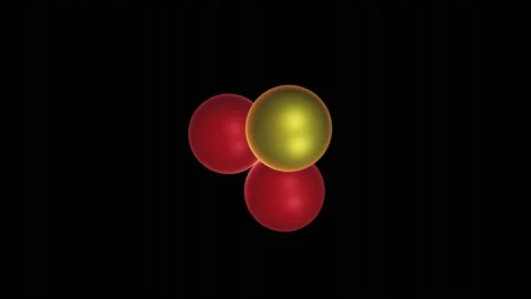 Helium-3 3d animation render | Stock Video | Pond5