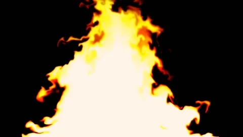 Hell fire flames eruption animation cgi ... | Stock Video | Pond5