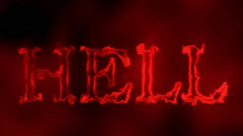 Hell Fire glowing fire flames burning co... | Stock Video | Pond5