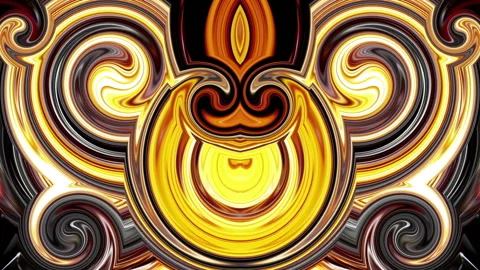 Hell lava fire pattern art 3d animation ... | Stock Video | Pond5