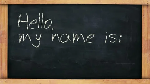 Hello My Name Is Stock Video Footage | Royalty Free Hello My Name Is ...