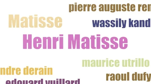 Matisse Stock Video Footage | Royalty Free Matisse Videos | Pond5