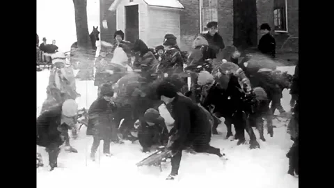 Throwing Snowballs Stock Videos – Royalty-Free HD & 4K Videos | Pond5