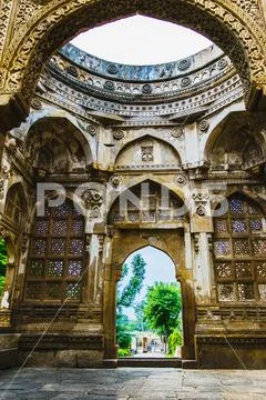 Heritage Jami Masjid also known as Jama mosque Stock Photo #122357860