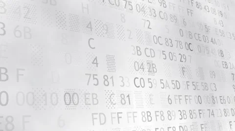 Hexadecimal Code Stock Video Footage | Royalty Free Hexadecimal Code ...