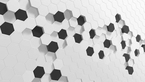 Hexagon Background Animation Loop Stock Video Pond5