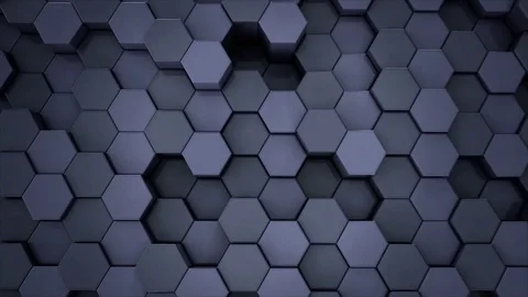 Hexagonal Grid. Abstract Technology Anim... | Stock Video | Pond5