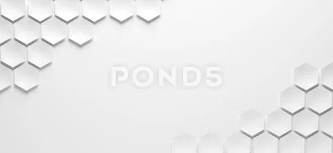 Hexagonal pattern with technical structure - Illustration: Graphic ...